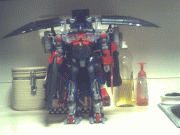 Combined Optimus Prime and Jetfire | TFW2005 - The 2005 Boards